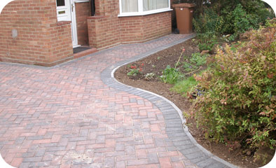 Brickweave driveways are our speciality, brick weave services in Norfolk